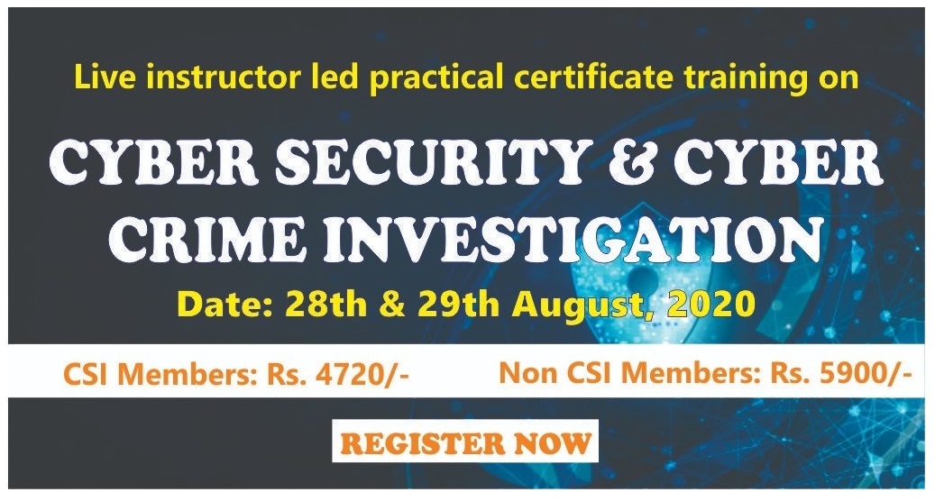 Computer Society of India, Mumbai Chapter, IT2025, Cybertech, IT Training